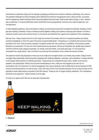 The agile brand | PDF