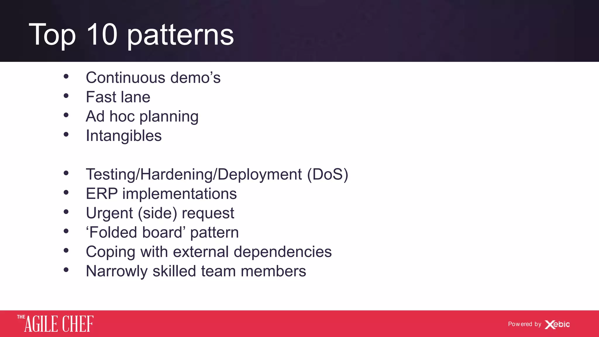 The Agile Chef - Scrumban | PPTX