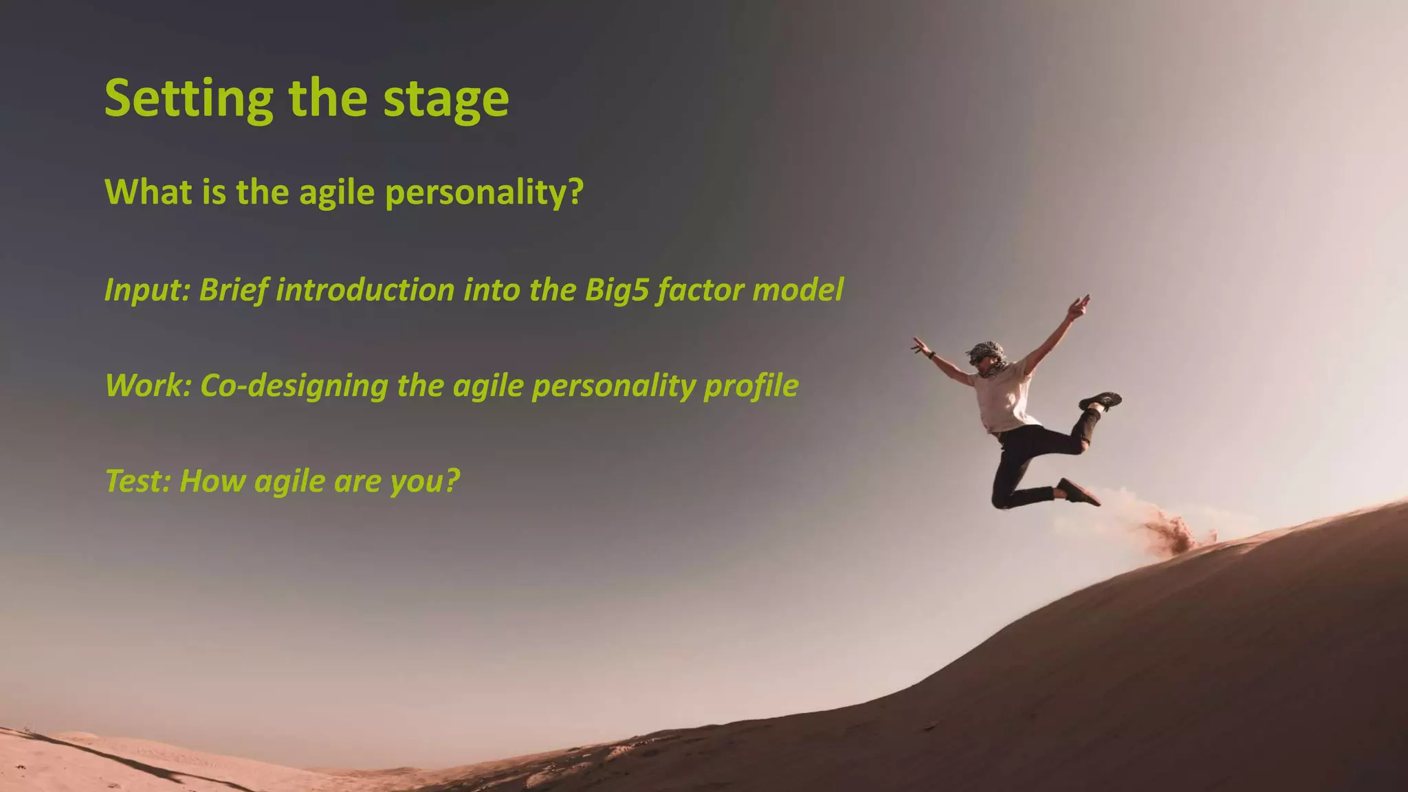 The Agile Personality | PPT