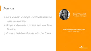 The Agile UX Equation: How to Implement UserZoom Within Your Agile ...