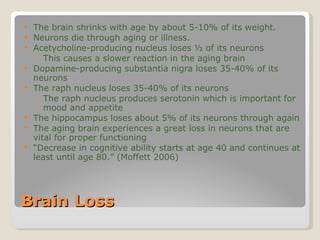 The aging brain | PPT