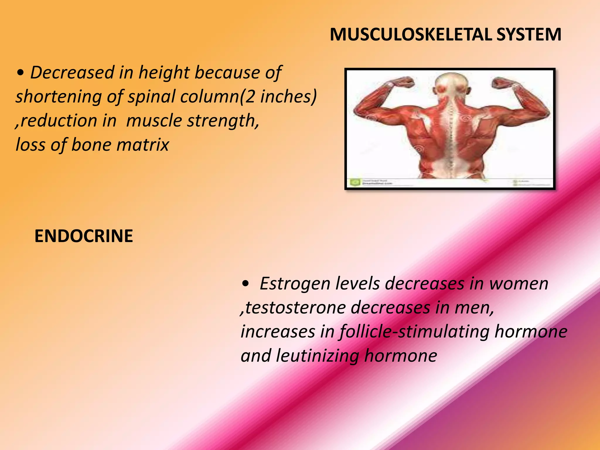 The aging ppt | PPTX