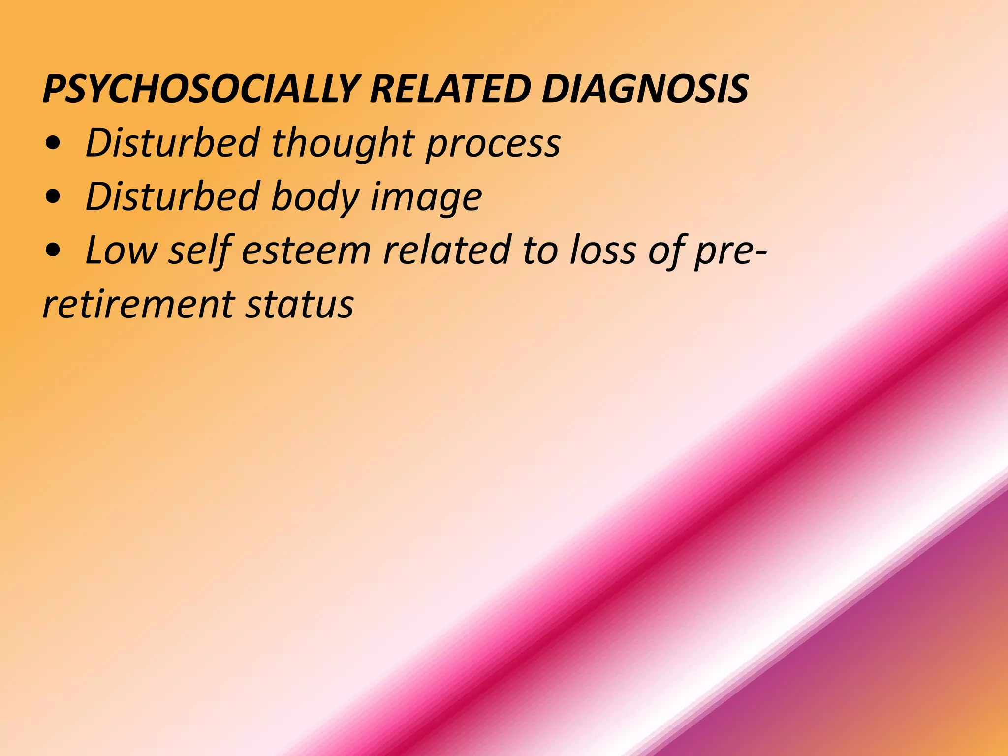 The aging ppt | PPTX