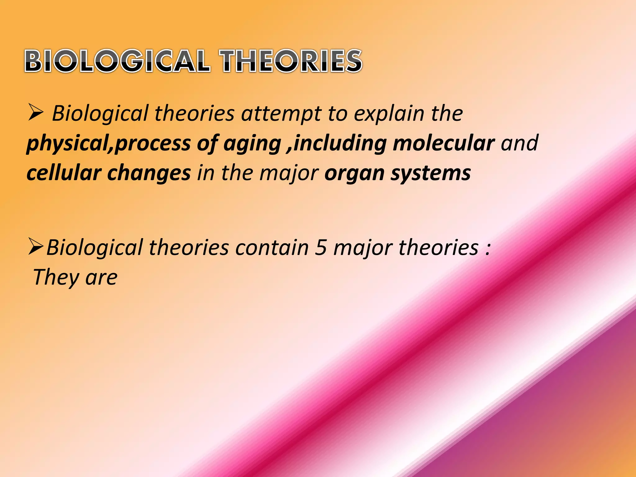 The aging ppt | PPTX