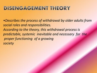 The aging ppt | PPTX