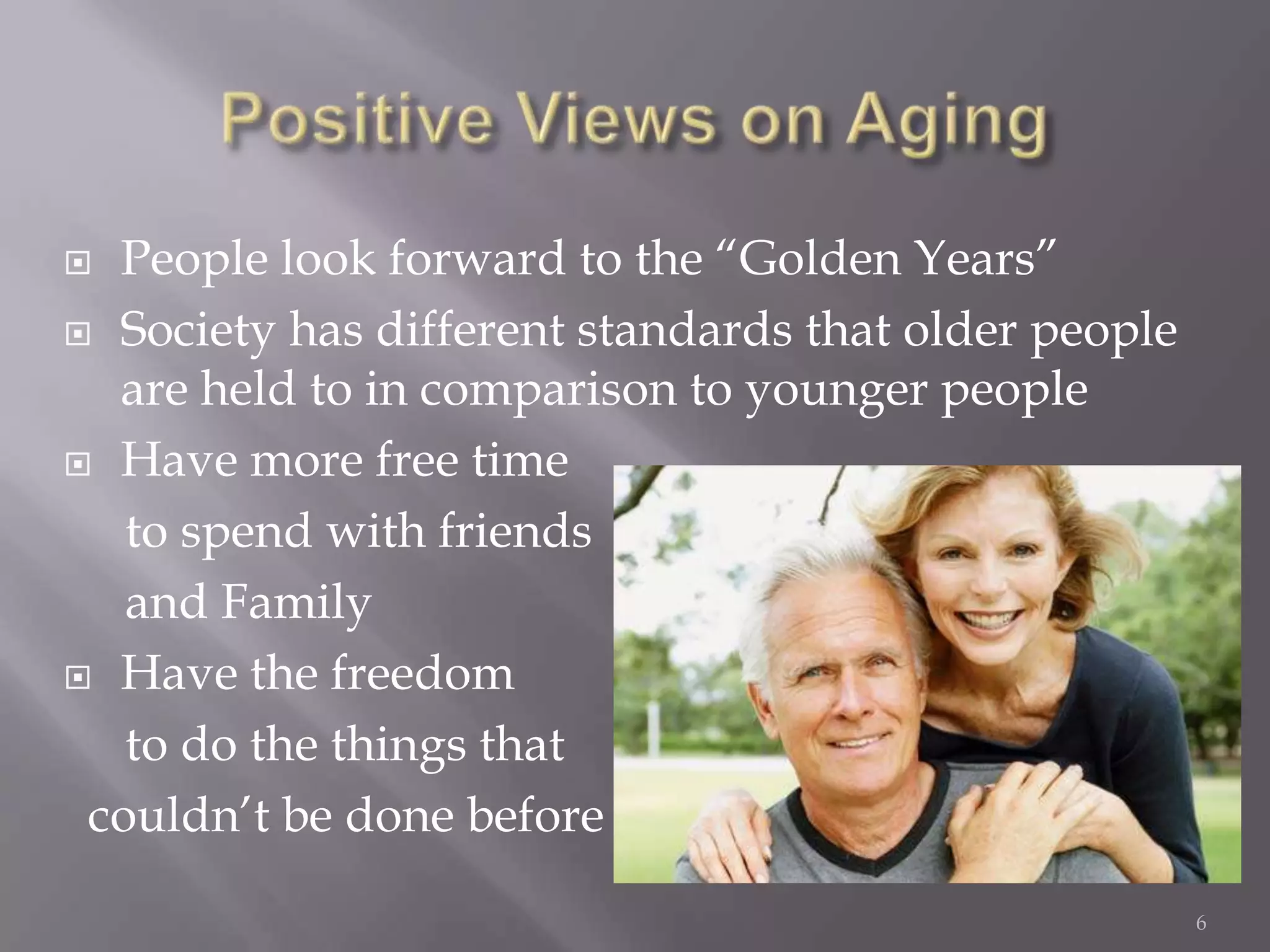 The Aging Process | PPTX