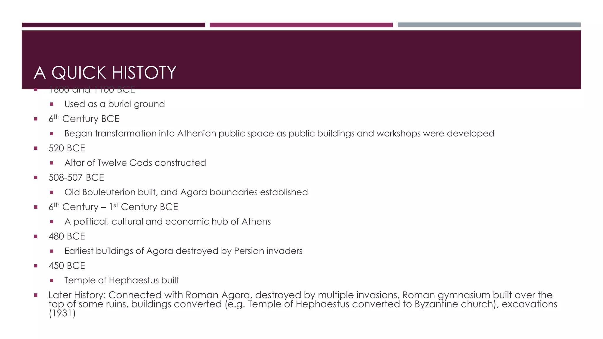 The agora overview | PPTX