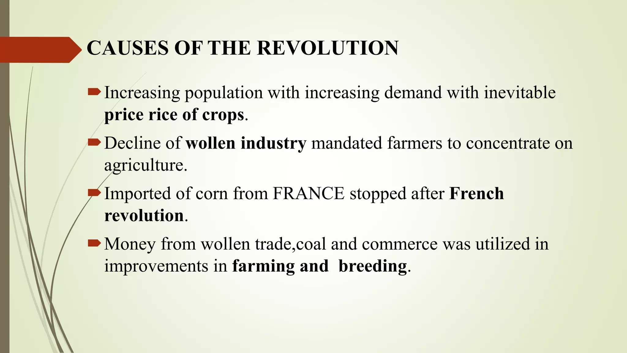 The agrarian revolution | PPTX