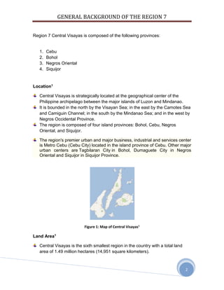 The agribusiness system of region 7 | DOCX