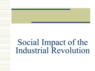 AP World Industrial Revolution (BASIC!!!!) | PPT