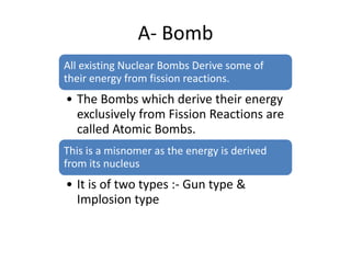 The a&h bomb | PPT