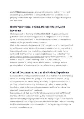 The AI Advantage: Complete, Accurate, and Compliant Medical Coding | AGS Health Blog | PDF