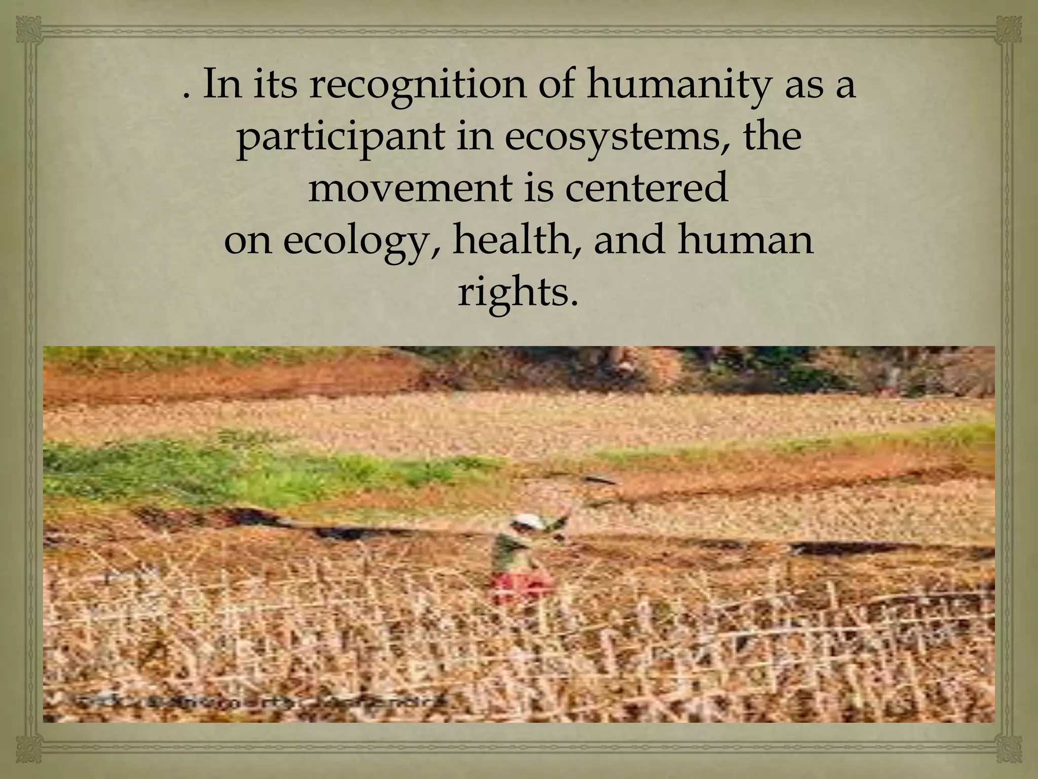 The ailing planet | PPTX