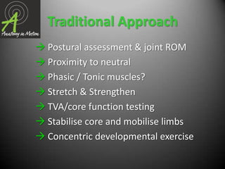 The AiM Of Corrective Exercise | PPTX