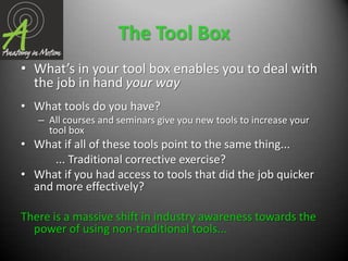 The AiM Of Corrective Exercise | PPTX