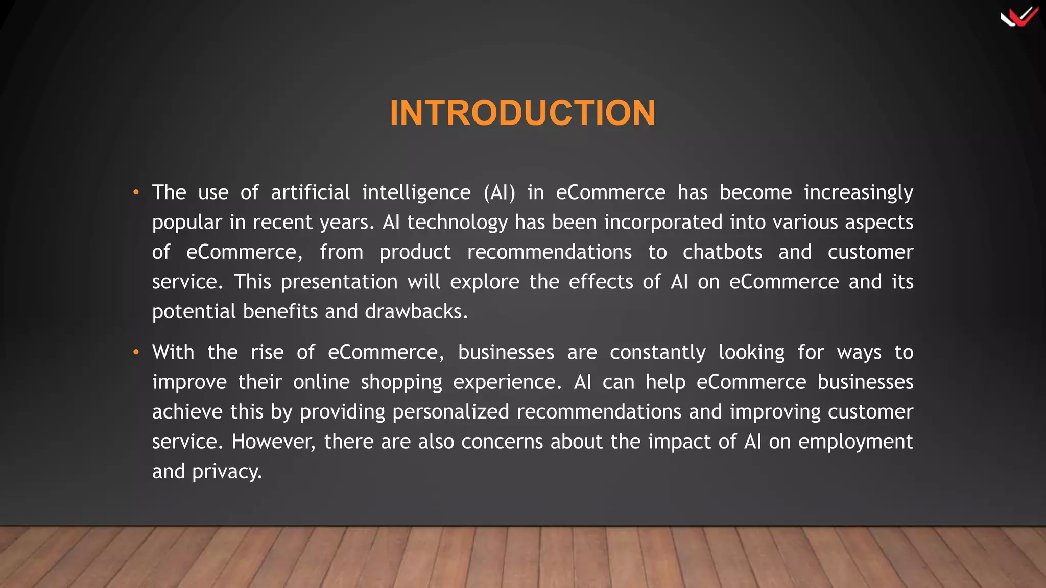 The AI Revolution- Transforming Ecommerce | PPT