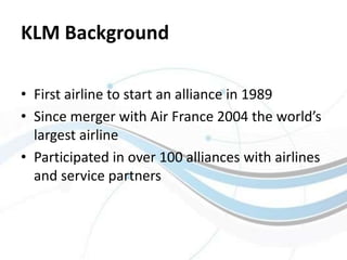 The Air France – KLM Merger | PPTX