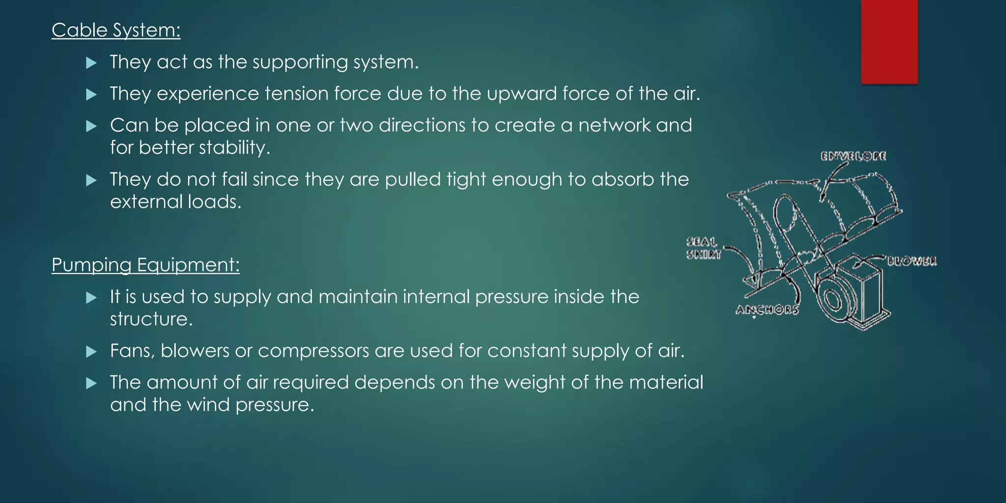 The air inflated structures system | PDF