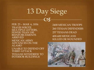 The alamo pp | PPTX