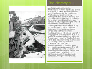 The Alaskan Earthquake of 1964 | PPTX