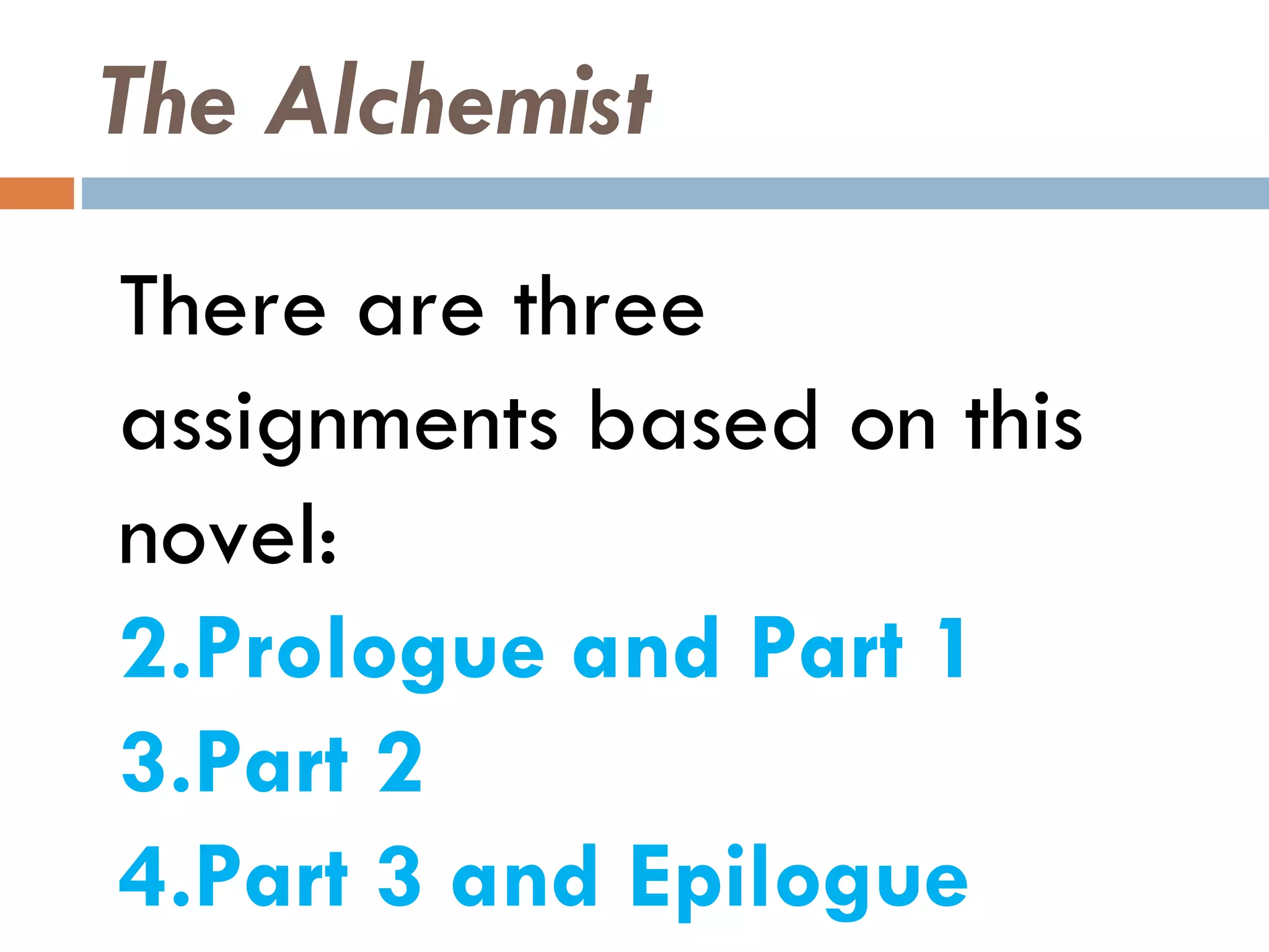 The Alchemist | PPT