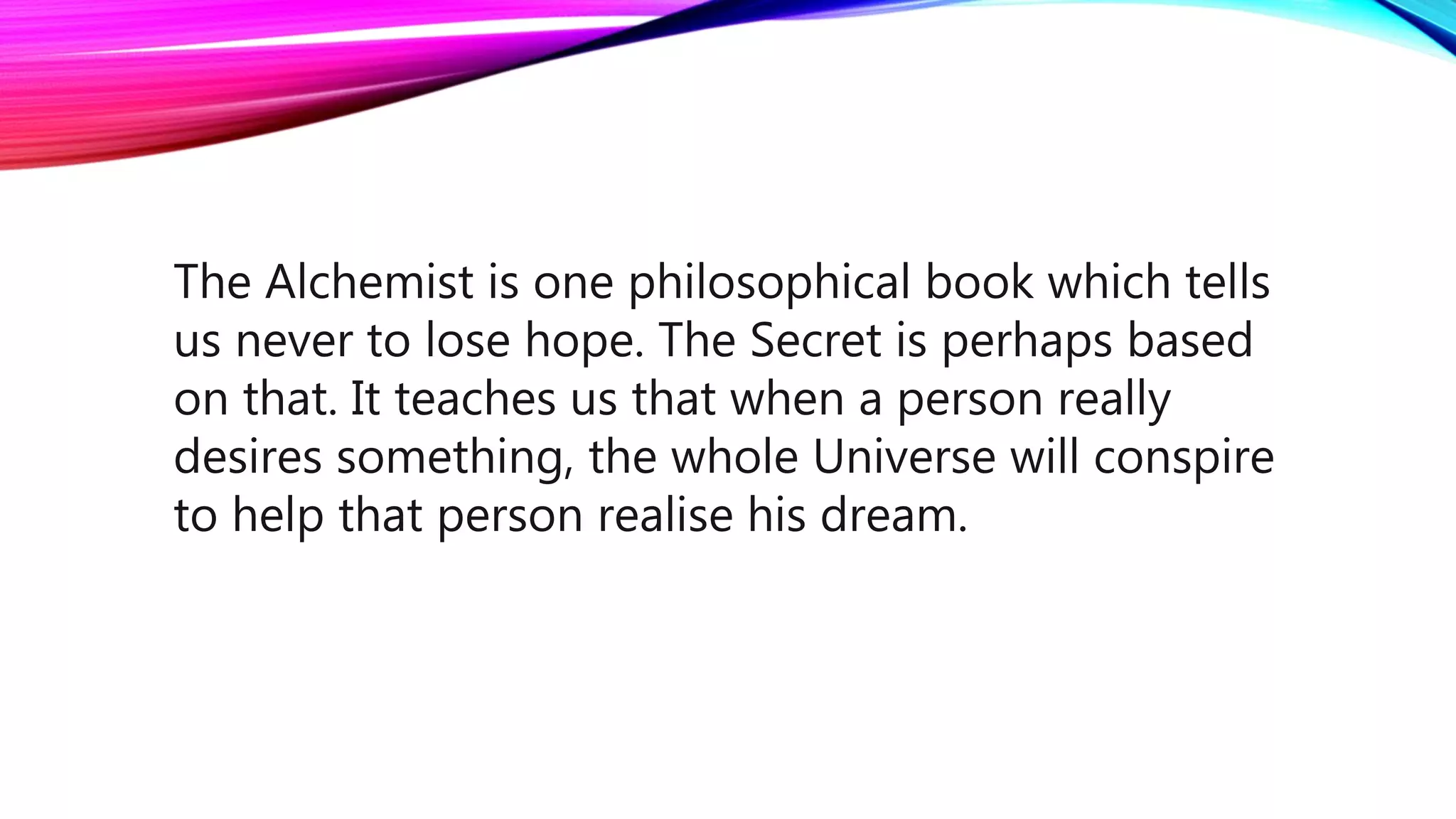 The Alchemist by Paulo Coelho | PPT