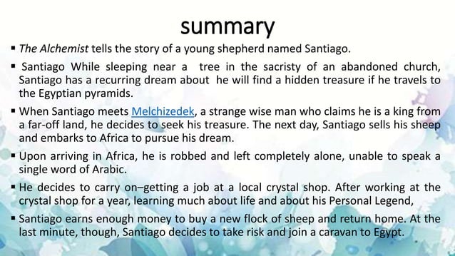 The alchemist.ppt