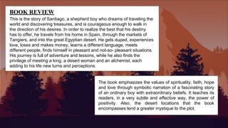 The Alchemist - Book Report | PPT