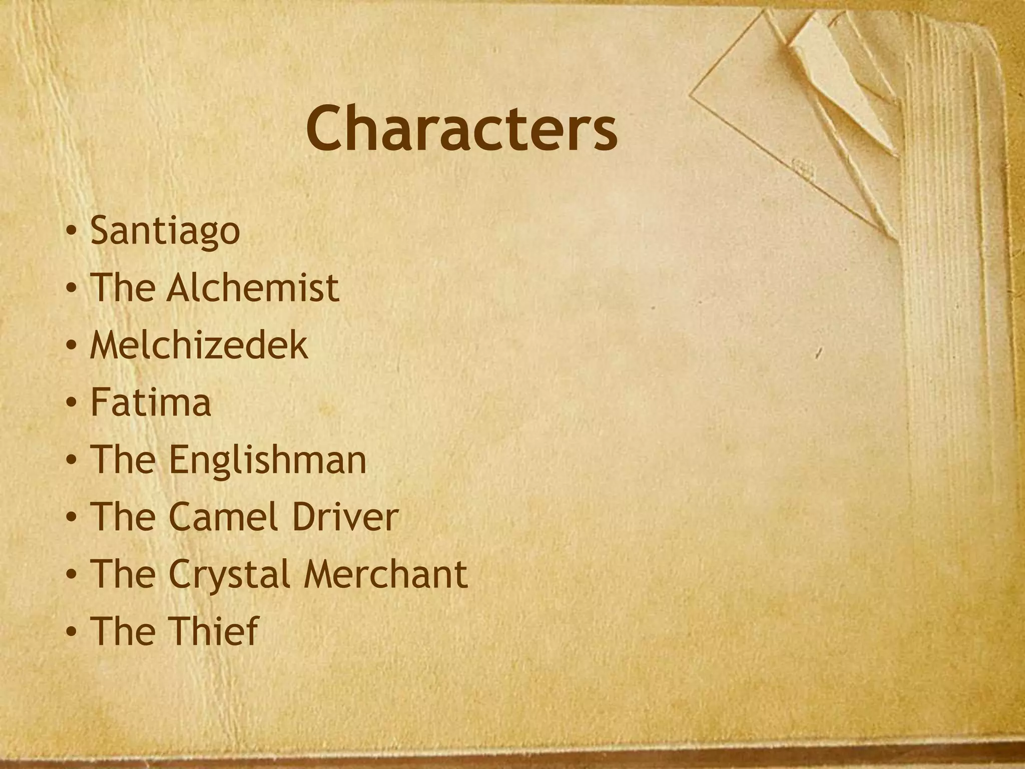 The Alchemist | PPTX