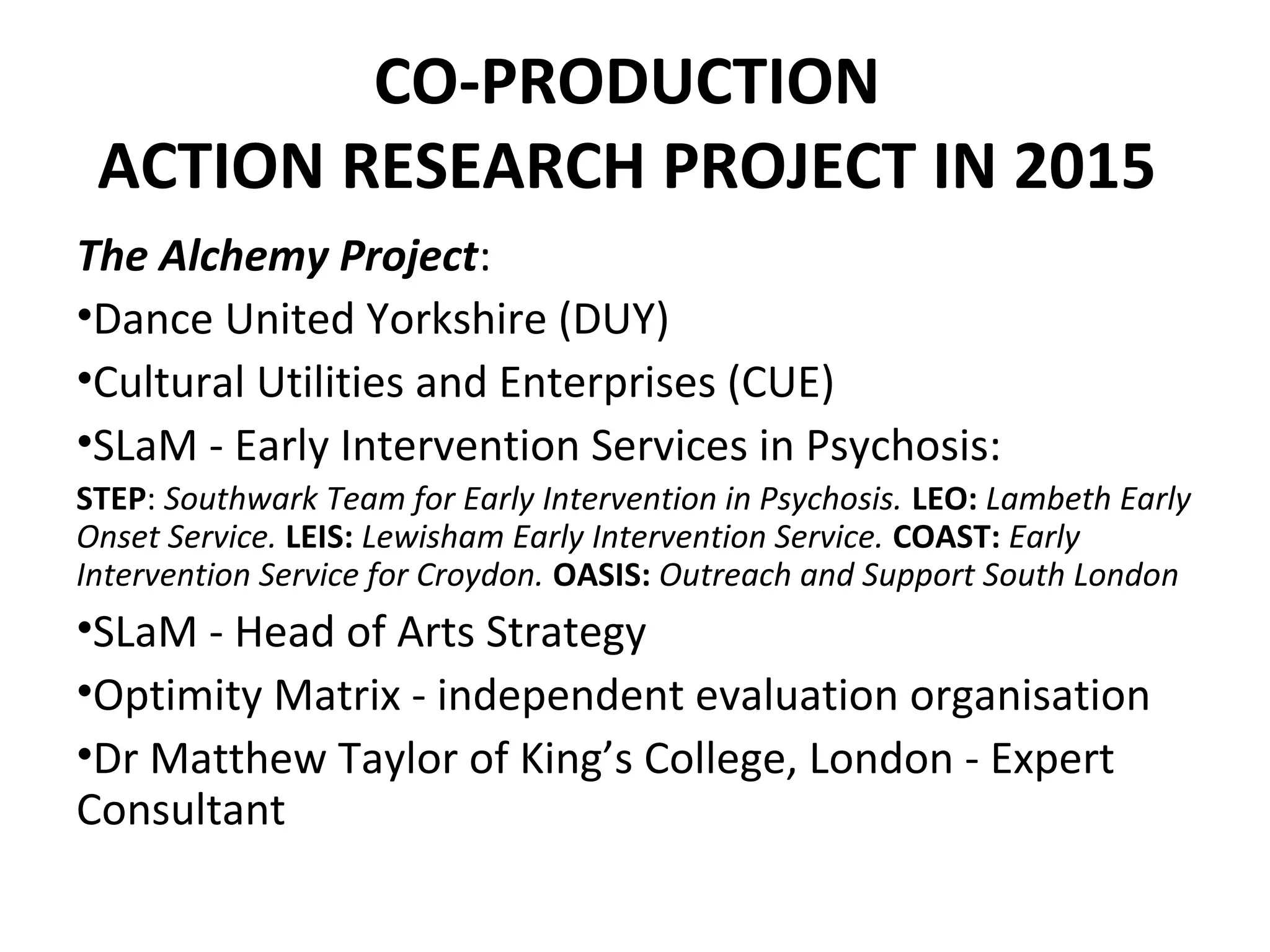 The alchemy project | PPT