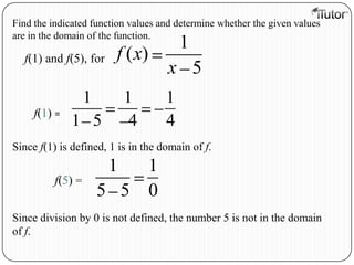 The Algebric Functions | PPTX