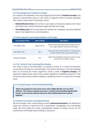 The Algorithmic Cage Report (2026): The State of Human Agency in a ...