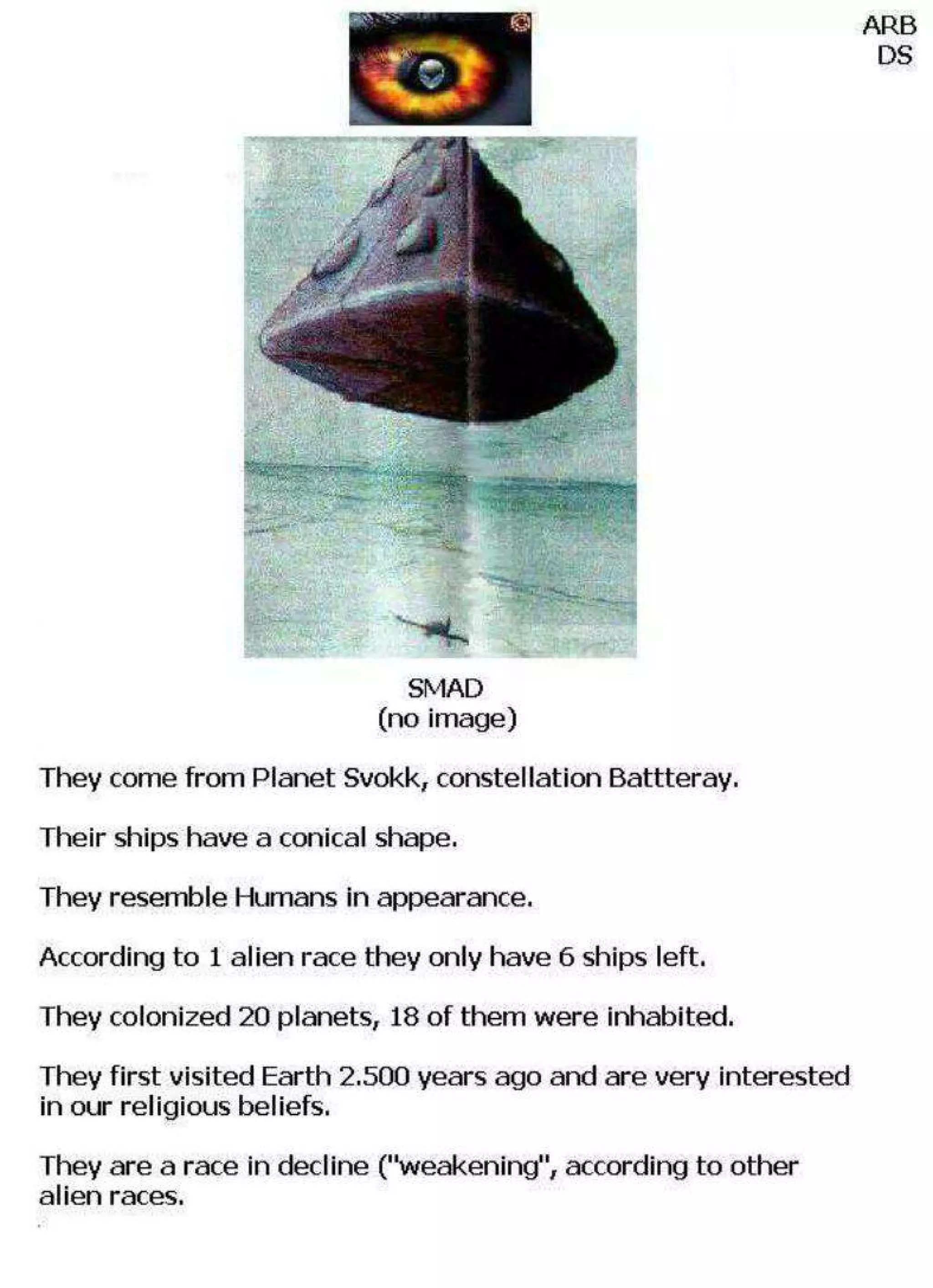 The Alien Races Book | PDF