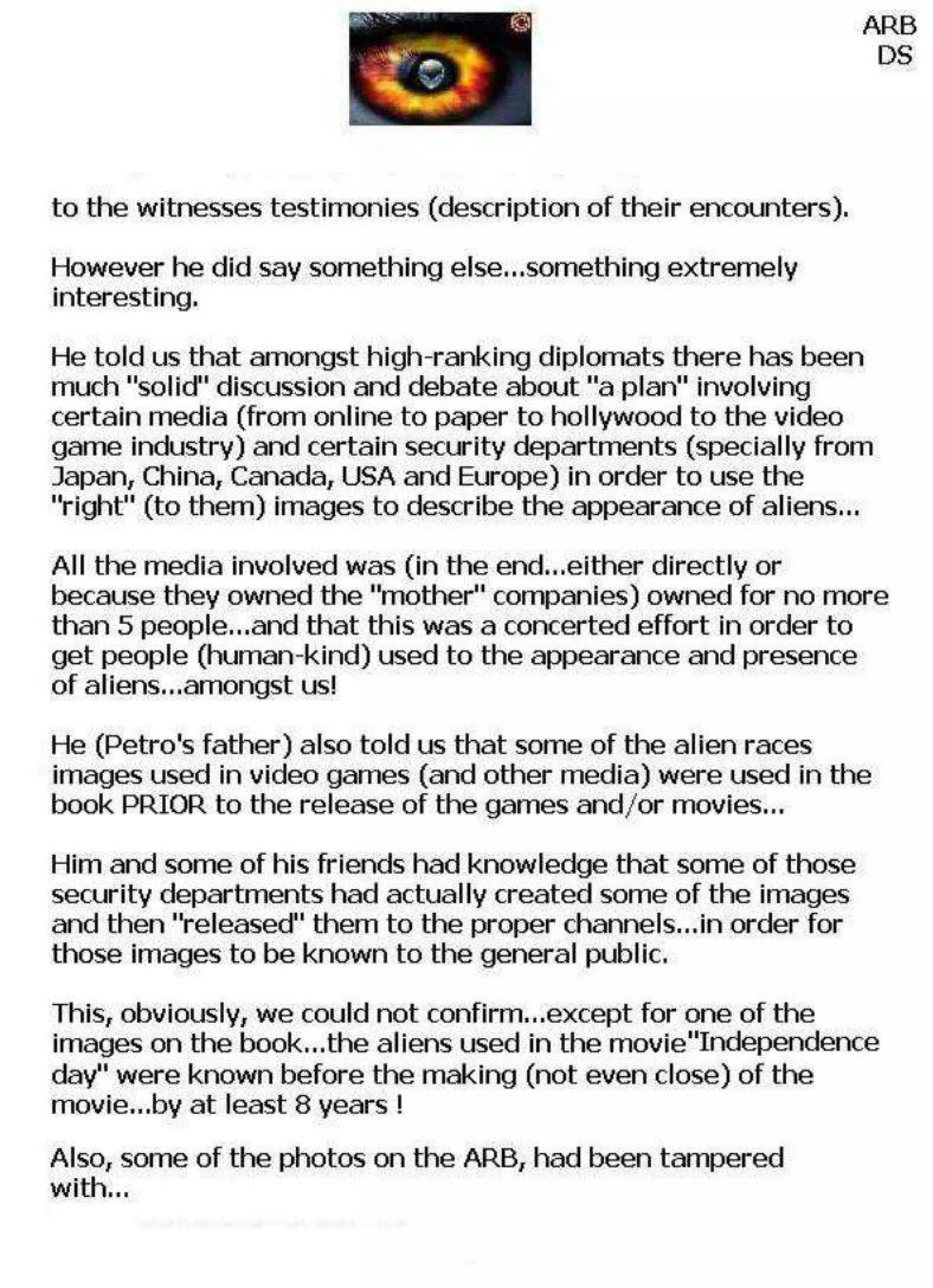 The Alien Races Book | PDF