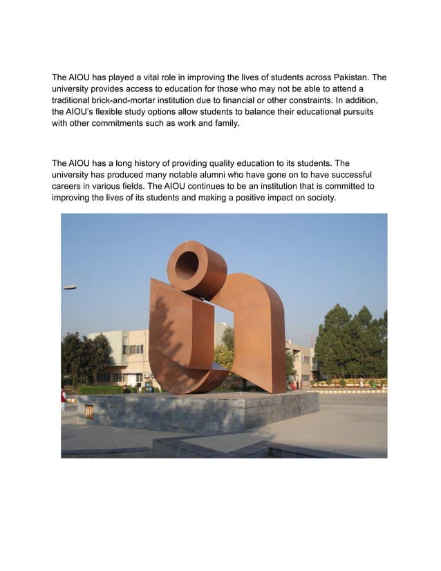 AIOU_ Improving The Lives Of Students.pdf