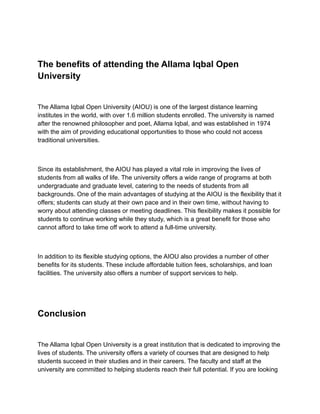 AIOU_ Improving The Lives Of Students.pdf