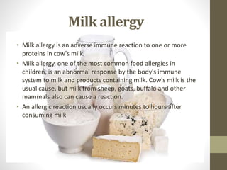 The allergic reaction process | PPTX