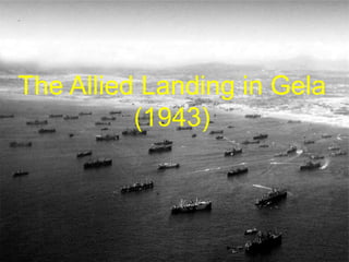 The Allied Landing in Gela | PPTX