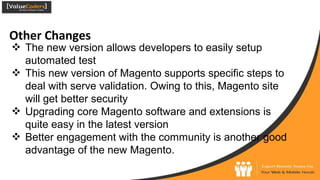 The all new features of magento 2 | PPT