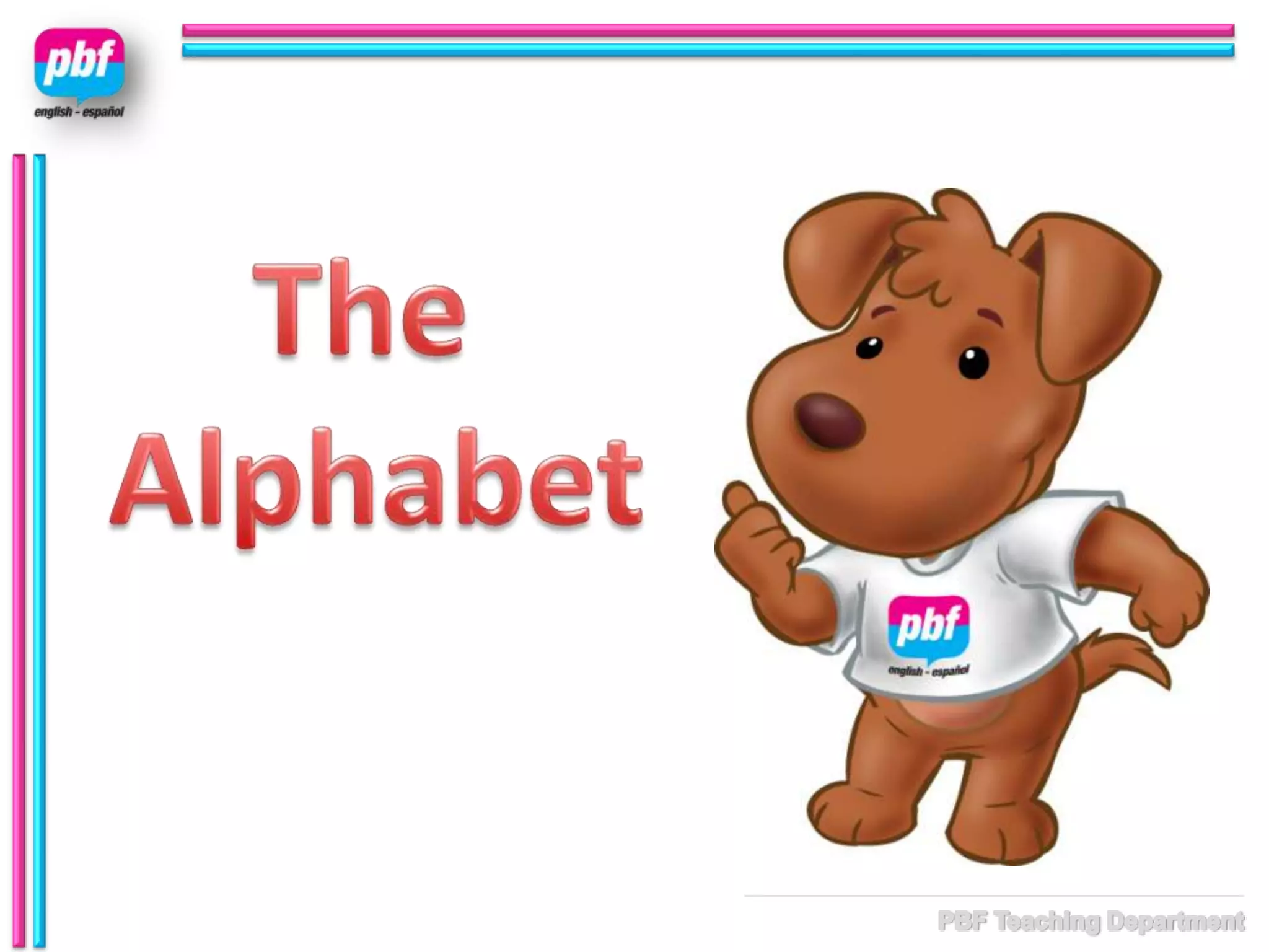 The alphabet | PPT