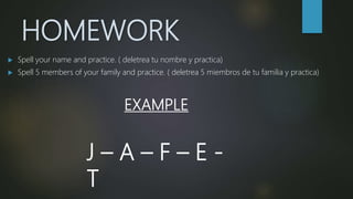 The alphabet a esasy and interactive way to learn | PPTX