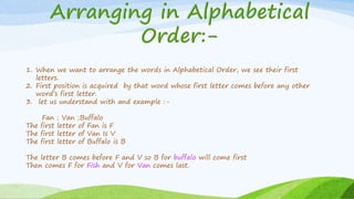 The alphabet class 1 | PPTX