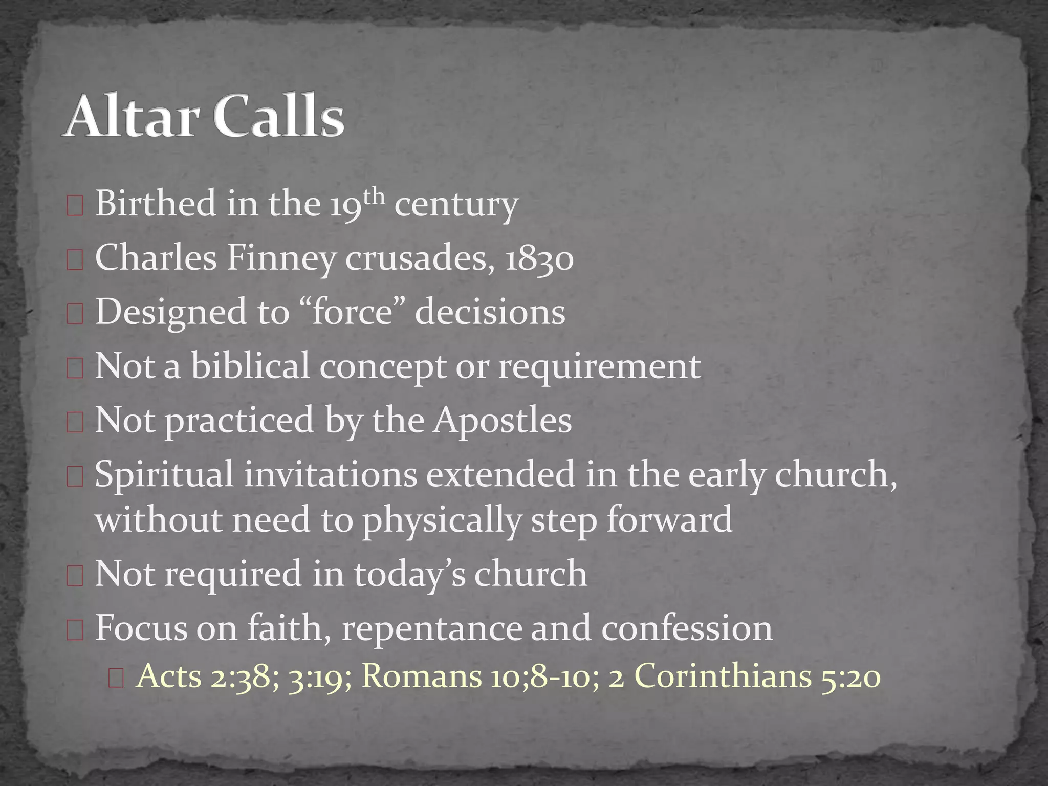 The Altar of God | PPTX