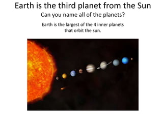 The Amazing Earth | PPTX