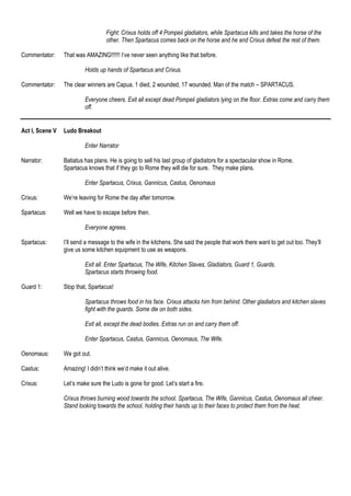 The amazing life of spartacus the thracian | PDF