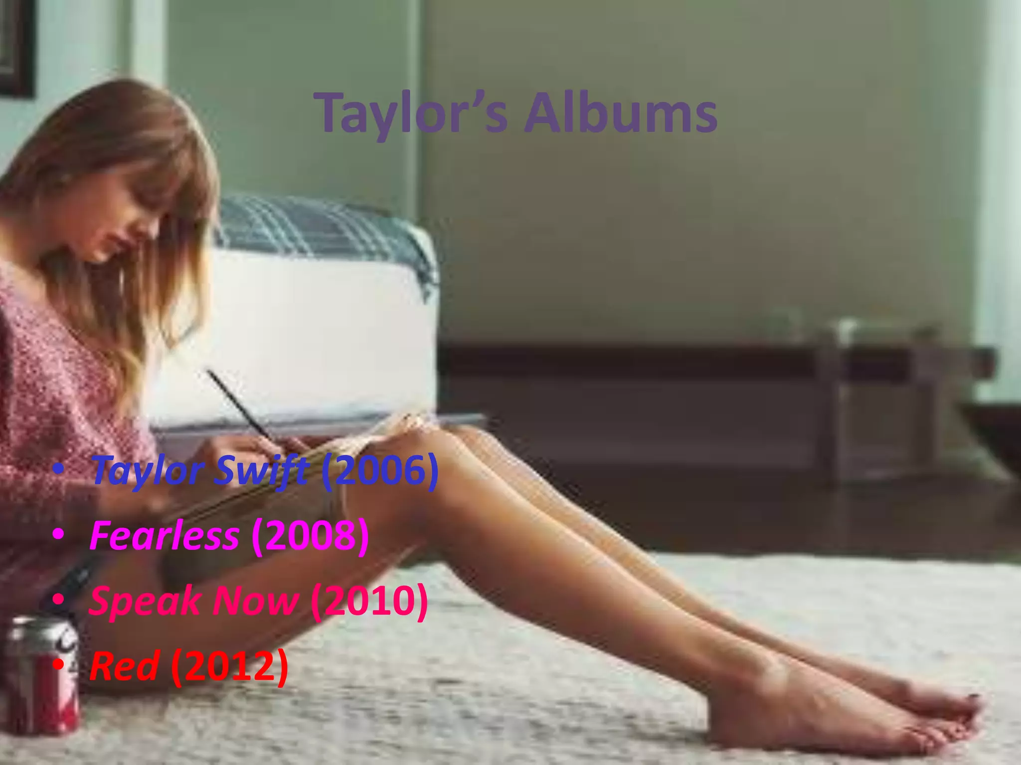 The amazing of taylor swift | PPTX