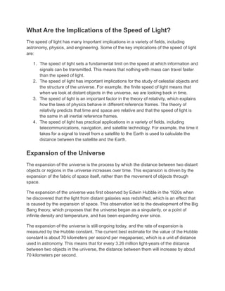 The Amazing Speed of Light Across the Universe.pdf