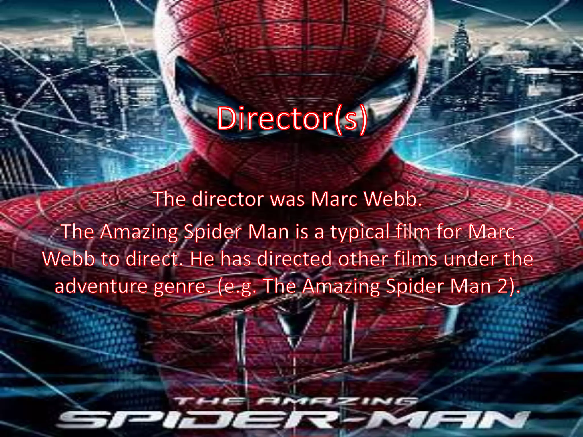 The amazing spider man powerpoint | PPTX