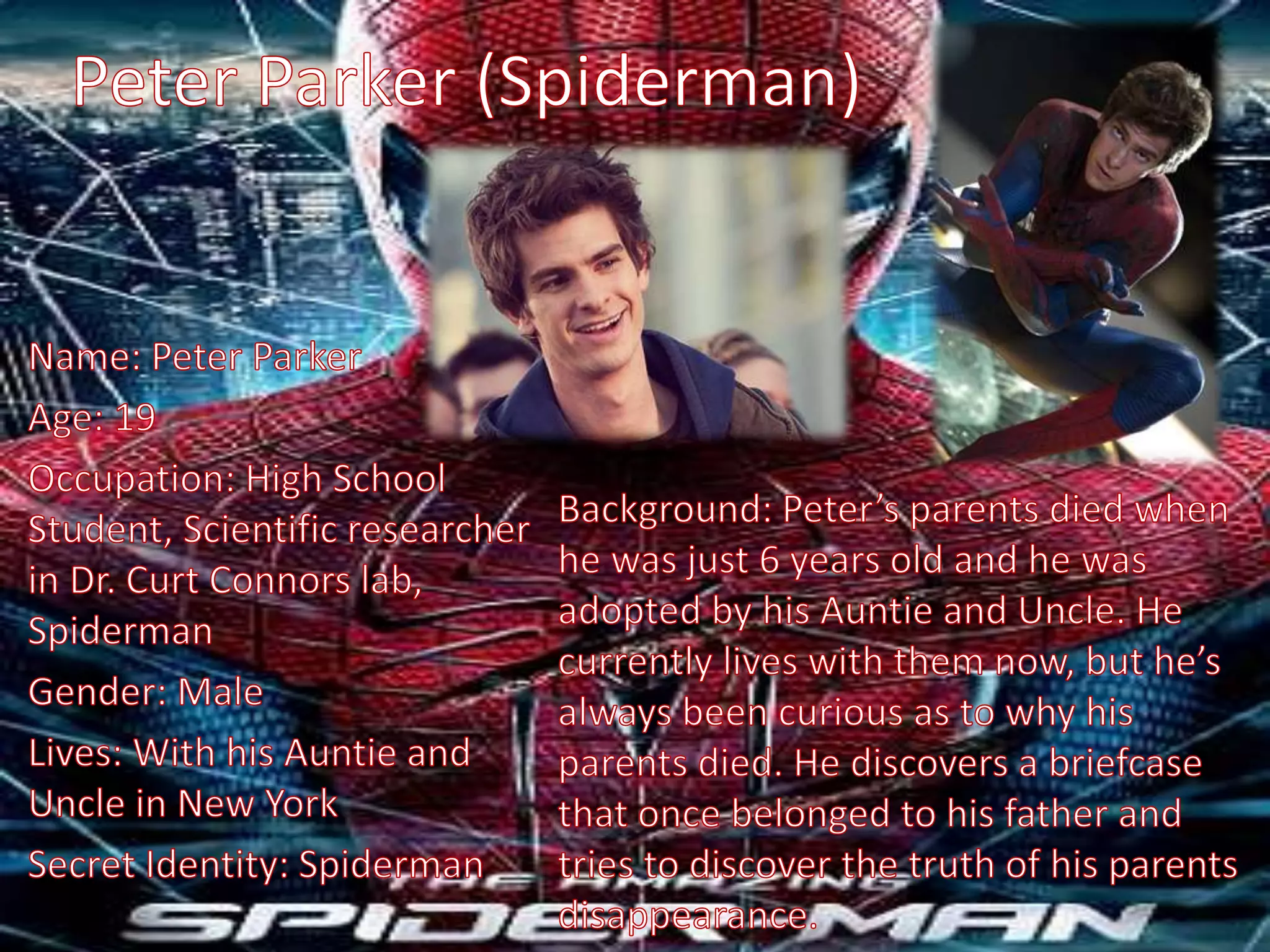 The amazing spider man extension | PPTX