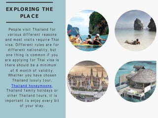 The amazing thailand travel guide | PPTX | Travel Preparation and ...